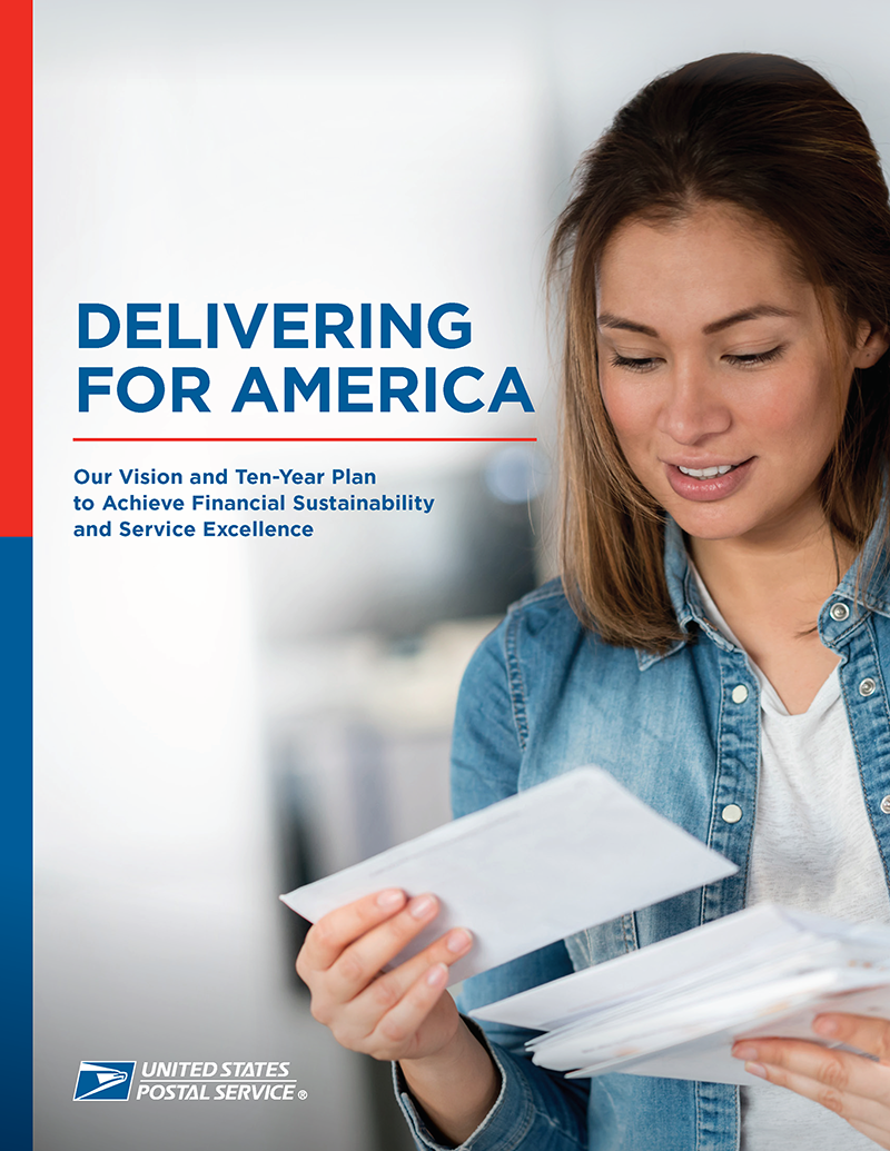 USPS announces 10 Year Plan Delivering For America