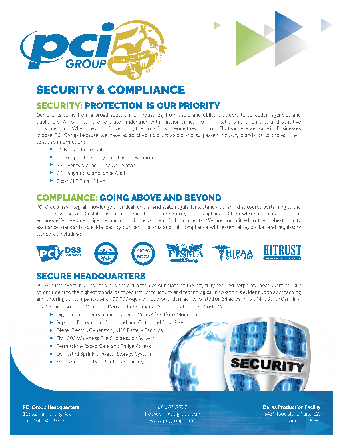 Print and Mail Compliance - HIPAA Compliant Certification