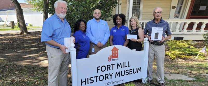 PCI Group Donates Technology to the Fort Mill History Museum