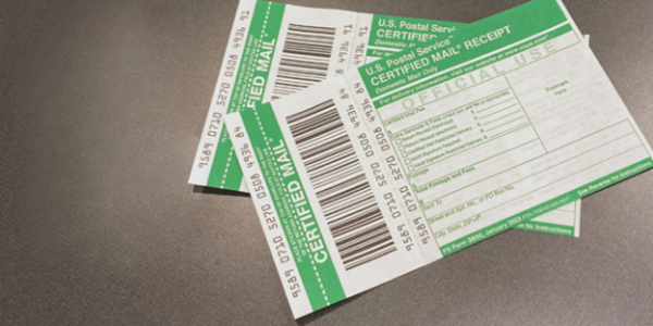 Best Practice To Send Certified Mail Letters